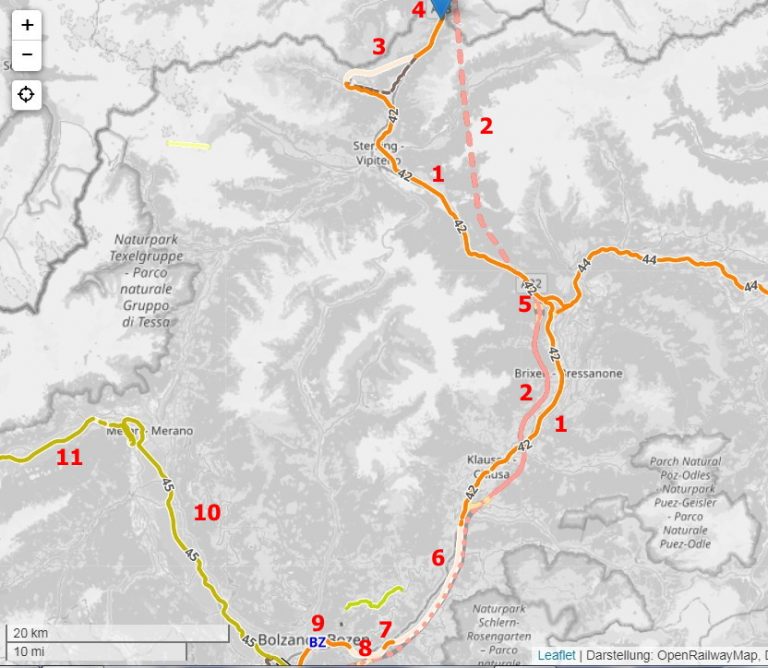 Brennerbahn - Dokumentationszentrum für Europäische Eisenbahnforschung ...